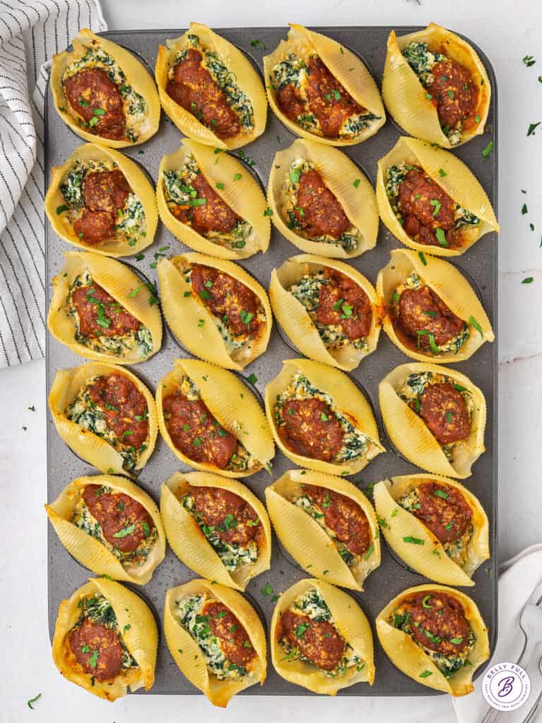 Jumbo Stuffed Shells Appetizer - Belly Full