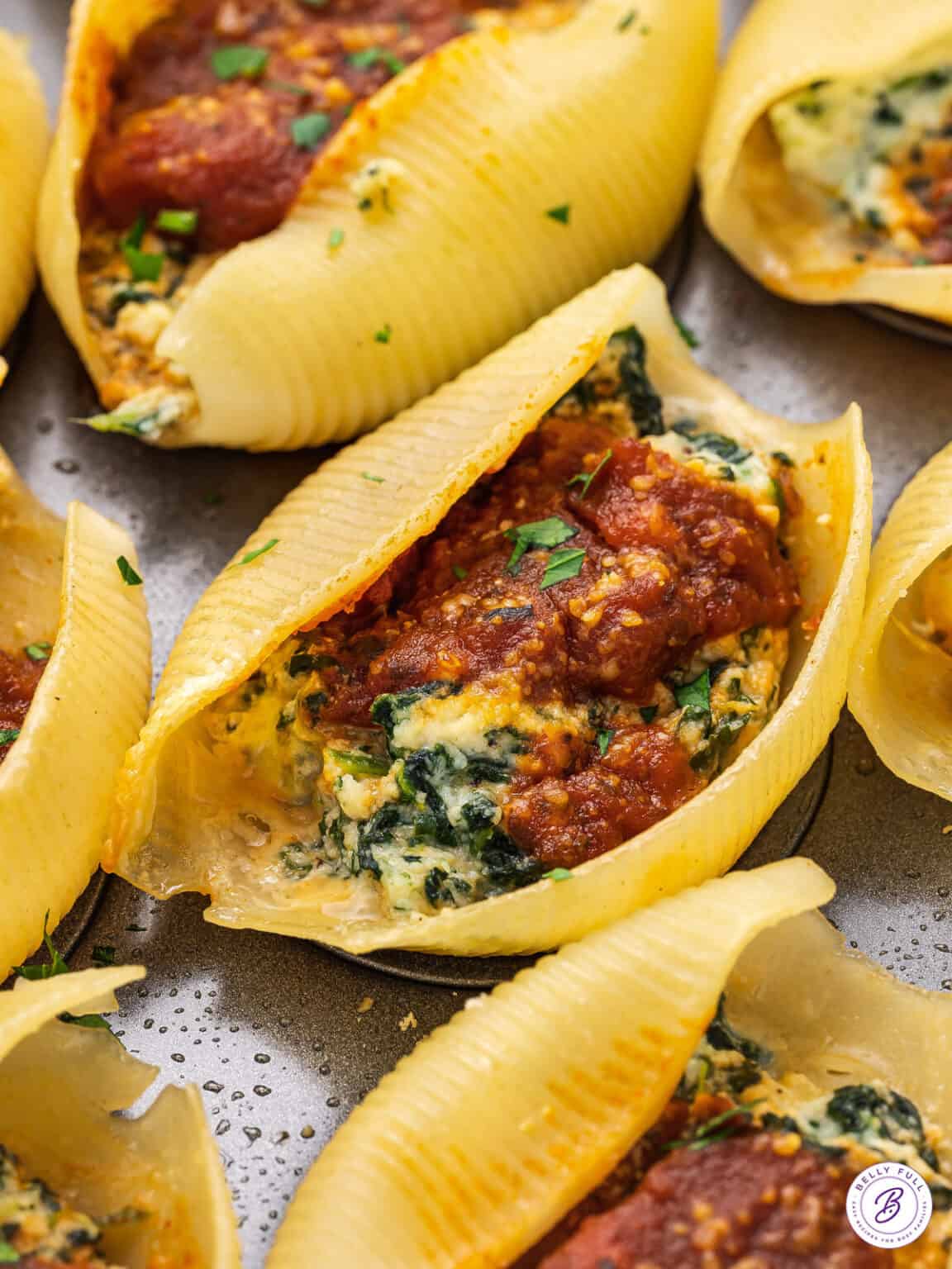 Jumbo Stuffed Shells Appetizer - Belly Full
