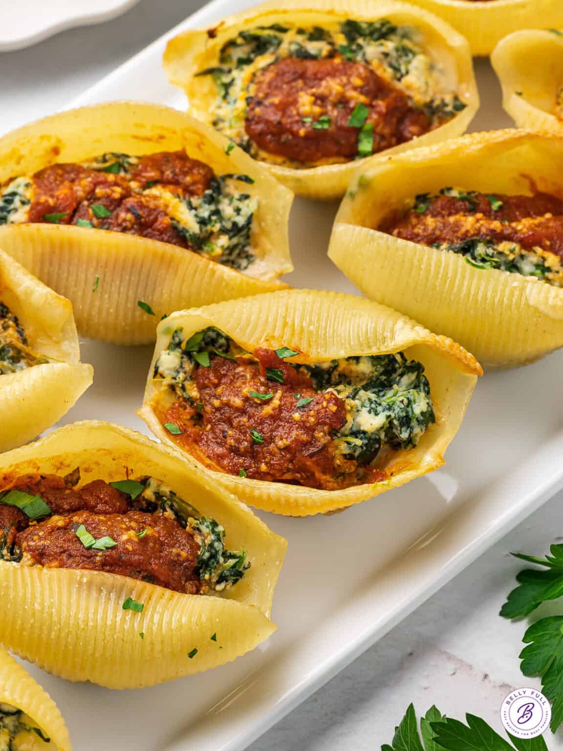 Jumbo Stuffed Shells Appetizer - Belly Full