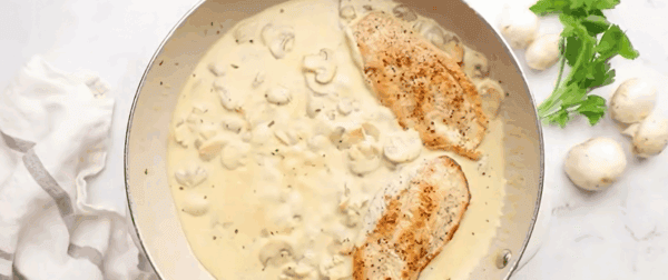 Boursin Chicken Recipe - Belly Full