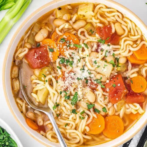 Italian Ramen Noodle Soup - Belly Full