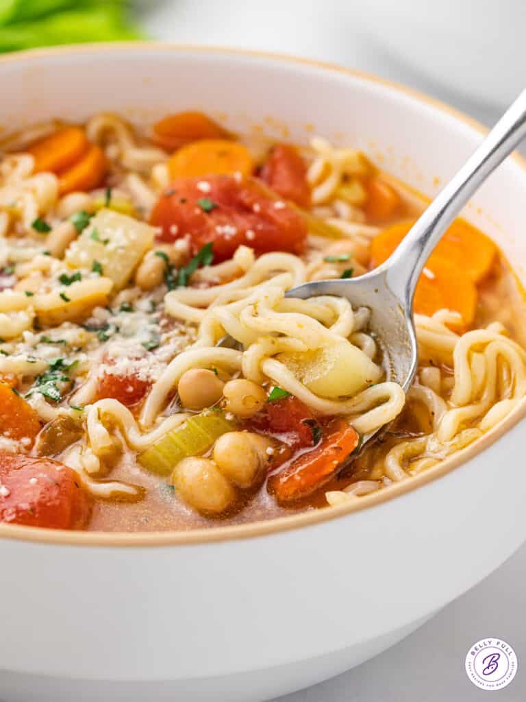 Italian Ramen Noodle Soup - Belly Full