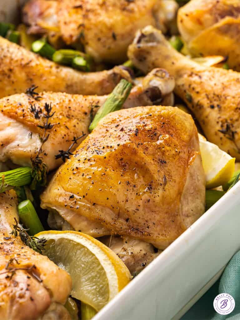 One-Pan Roast Chicken Dinner - Belly Full