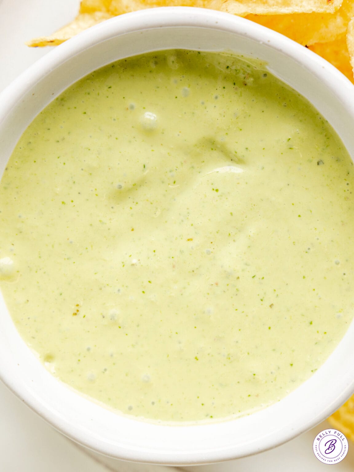 Creamy Jalapeno Dip - Belly Full