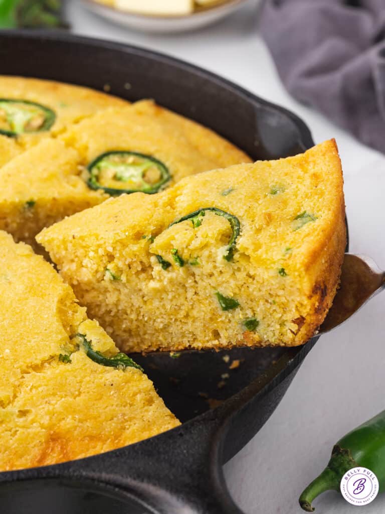 Jalapeno Cornbread Recipe - Belly Full