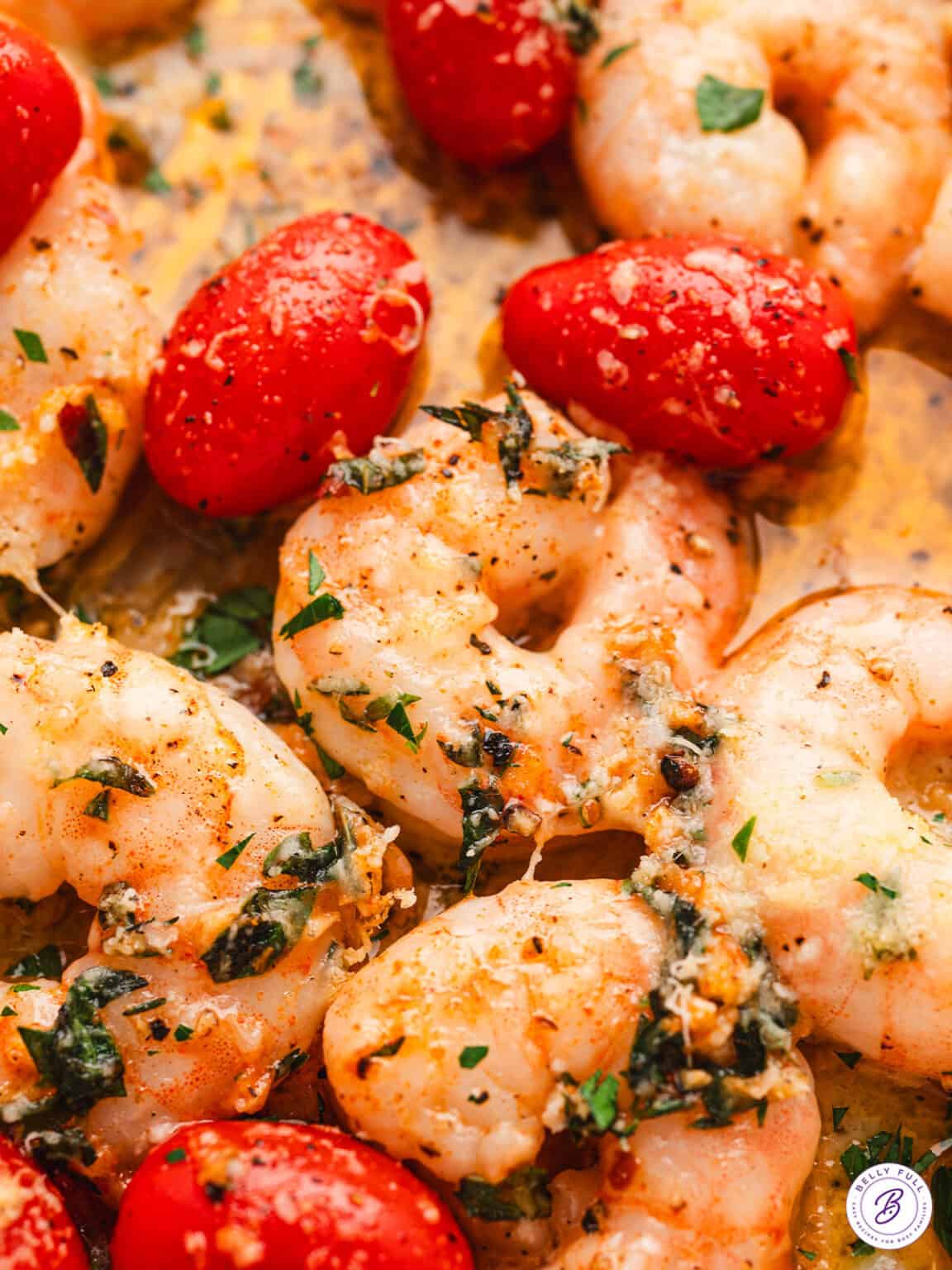 Garlic Parmesan Shrimp l Belly Full