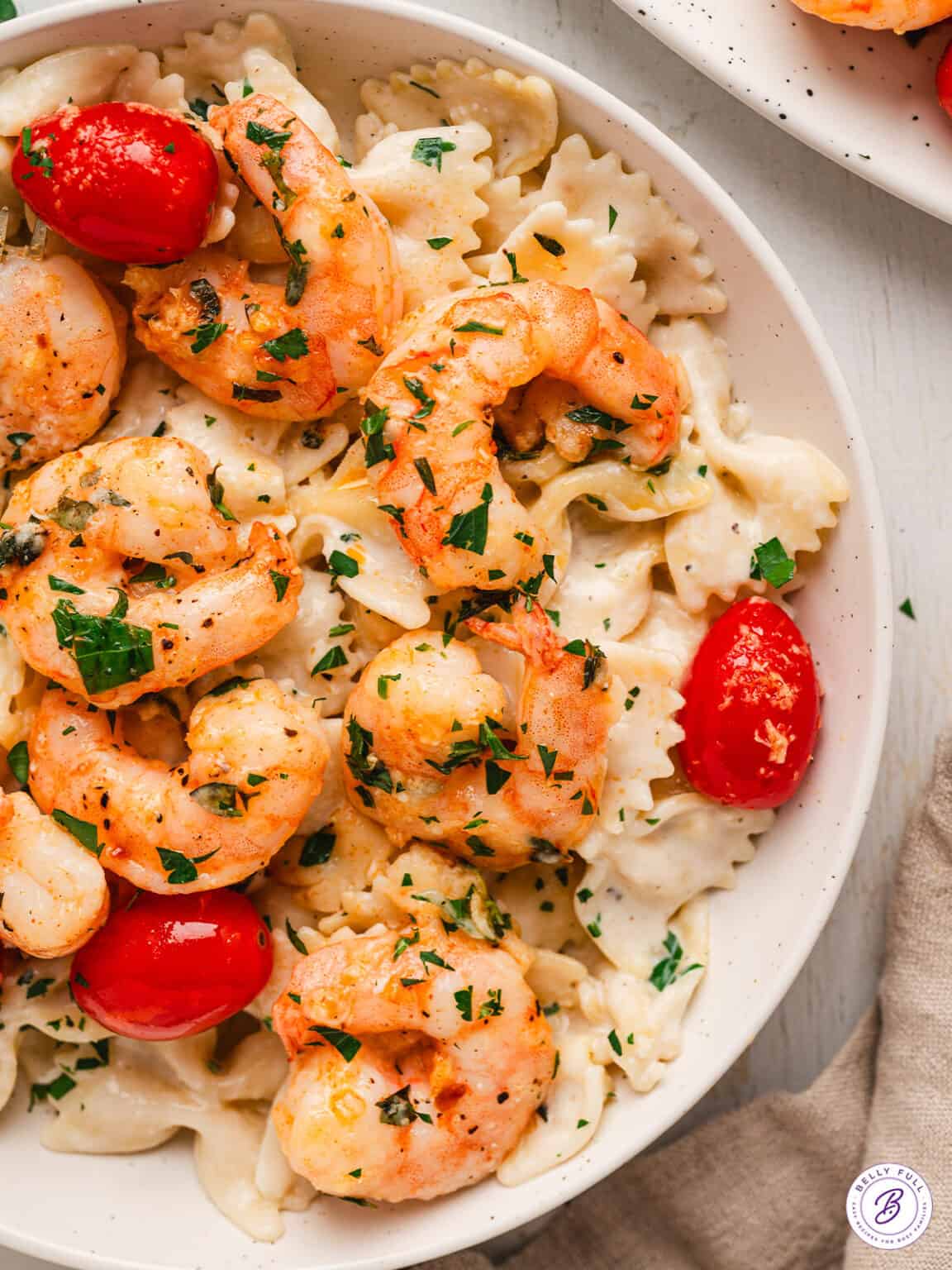 Garlic Parmesan Shrimp l Belly Full