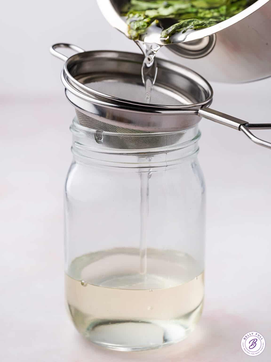 Basil Simple Syrup - Belly Full