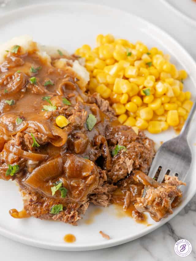 Slow Cooker Cube Steak l Belly Full