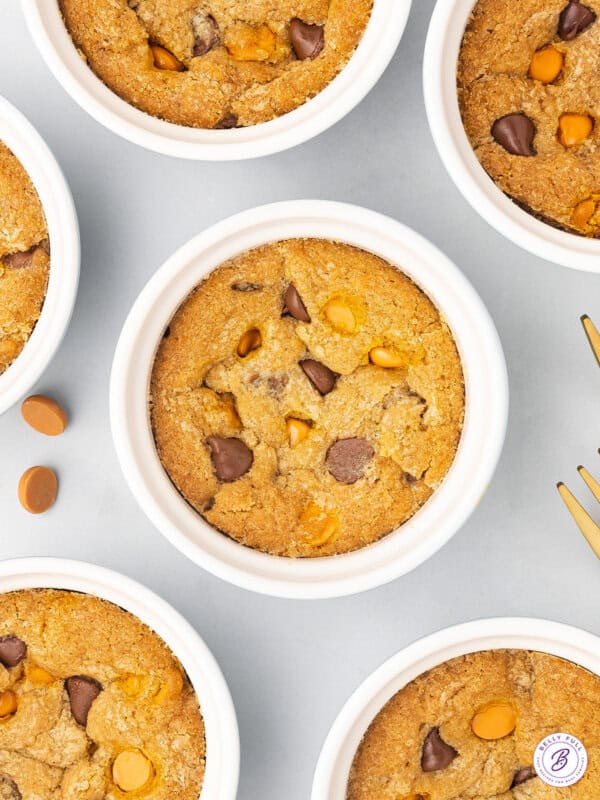 Deep-Dish Chocolate Chip Cookies - Belly Full