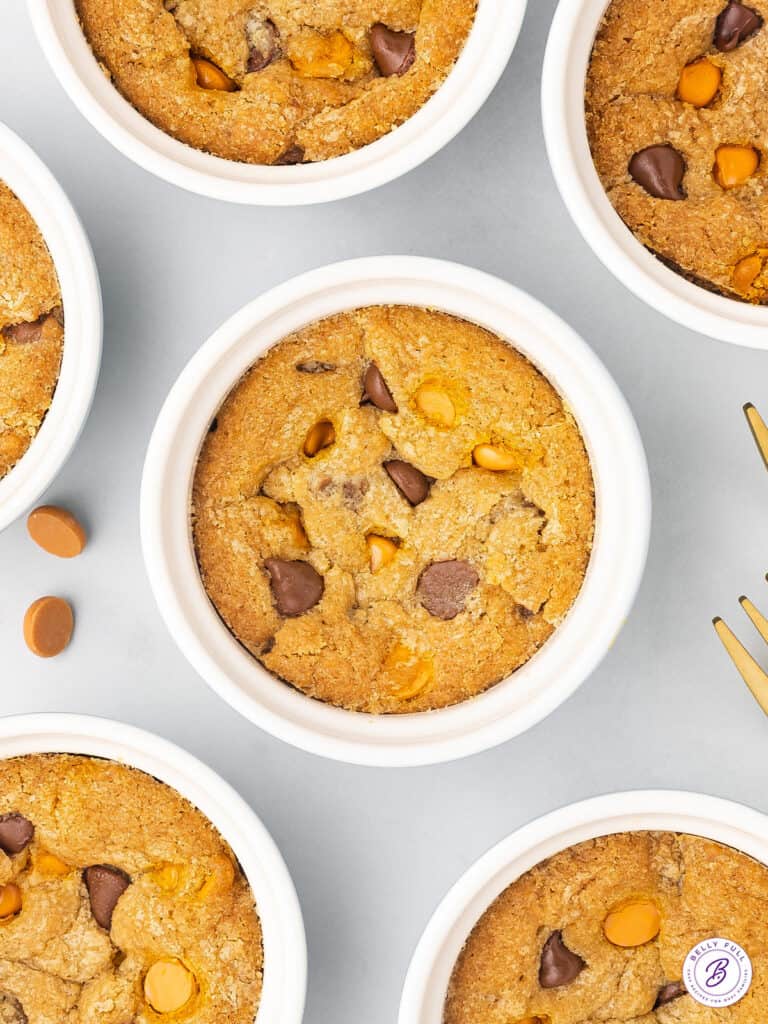 Deep-Dish Chocolate Chip Cookies - Belly Full