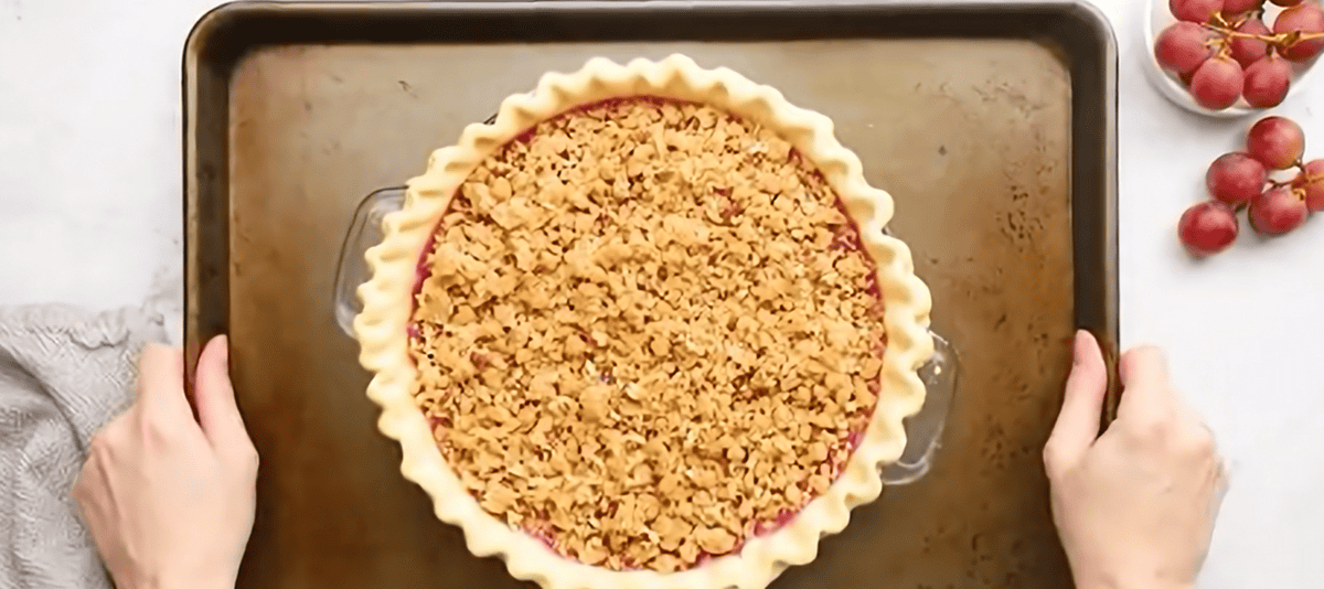 Grape Pie Recipe l Belly Full