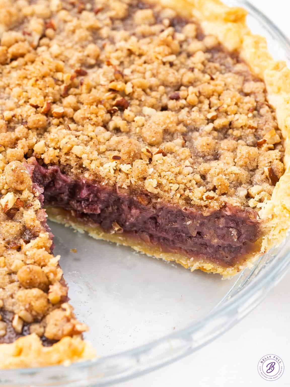 Grape Pie Recipe l Belly Full