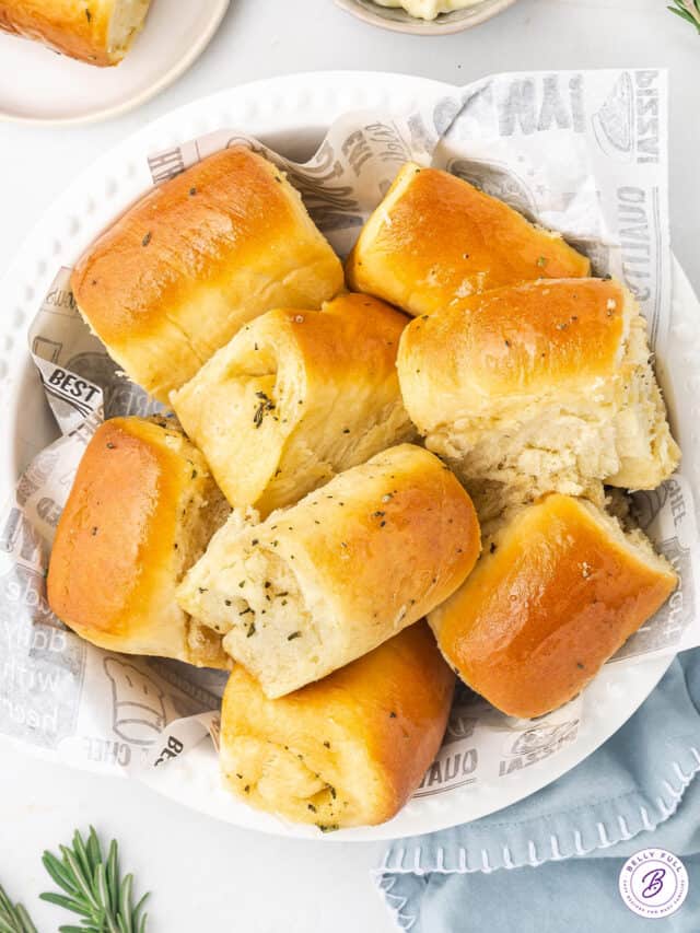 Parker House Rolls Recipe l Belly Full