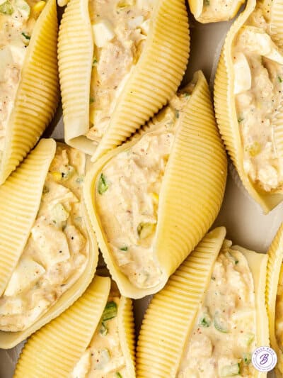Tuna Stuffed Shells - Belly Full