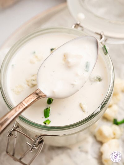 Blue Cheese Dressing Recipe l Belly Full