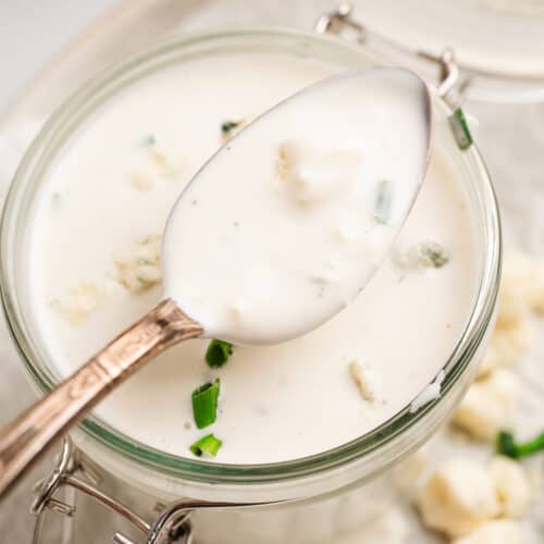 Blue Cheese Dressing Recipe l Belly Full