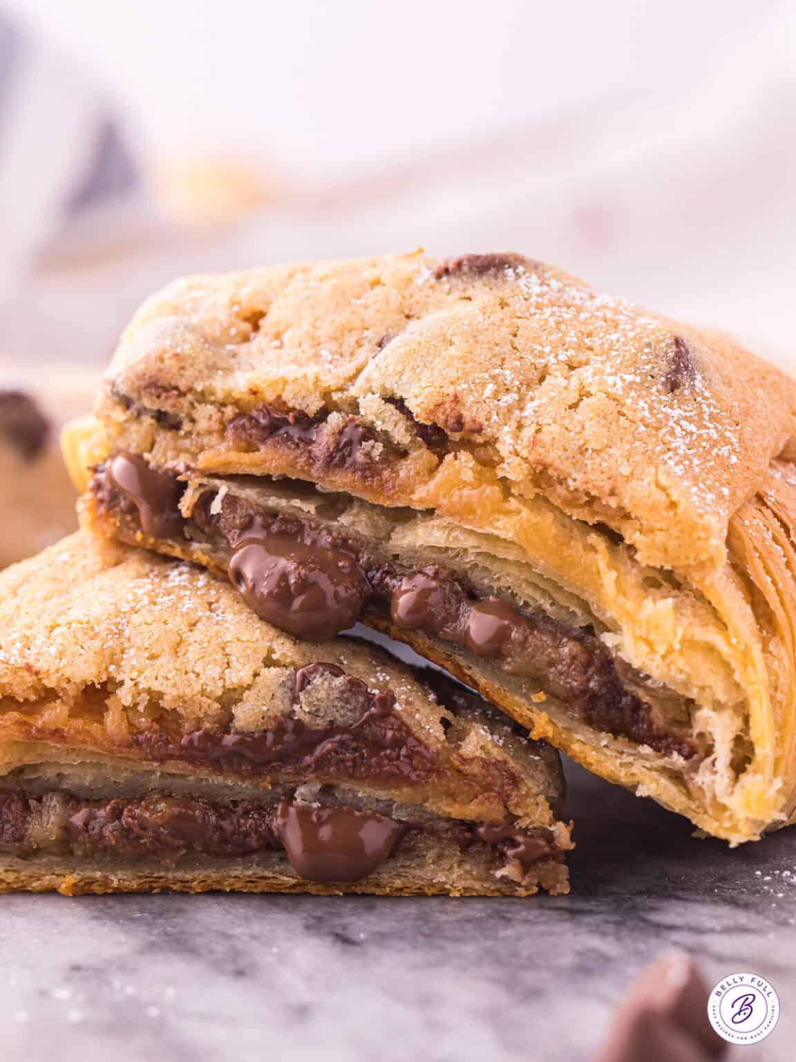 Cookie Croissant {Le Crookie} - Belly Full