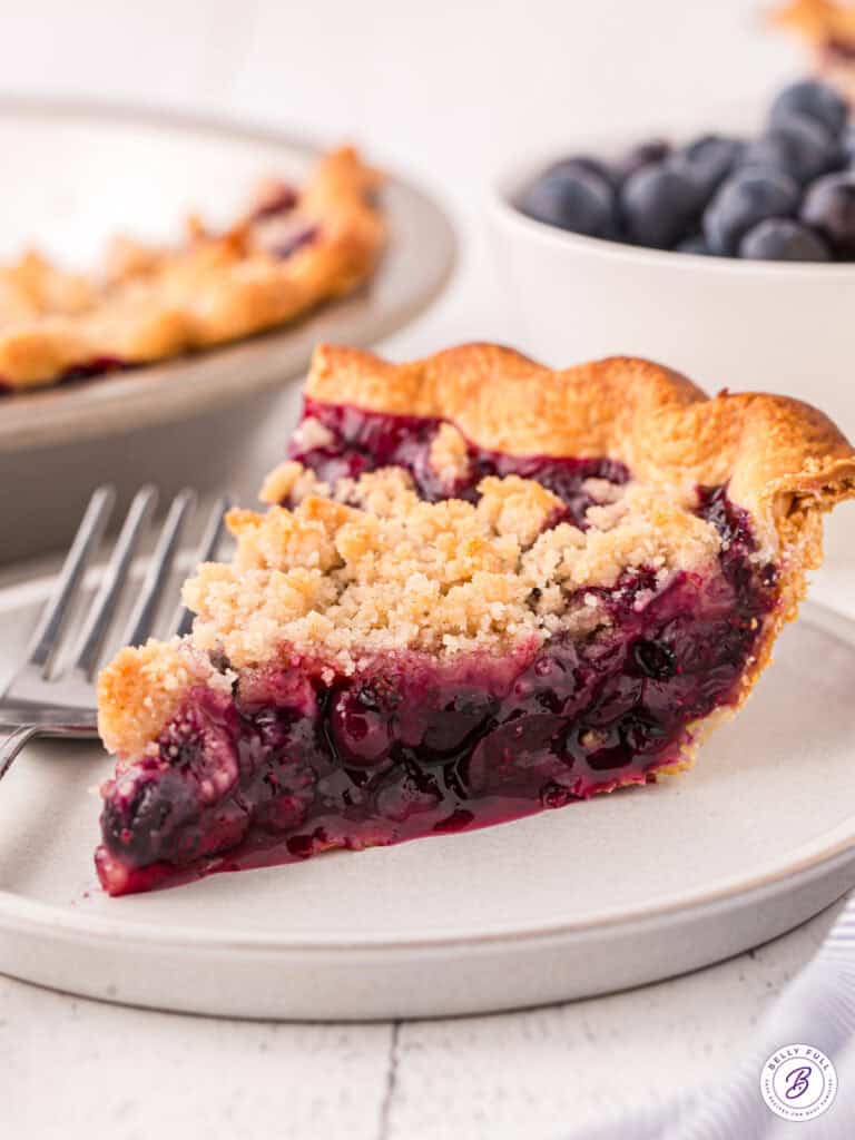 Easy Blueberry Puff Pastry Tarts - Belly Full