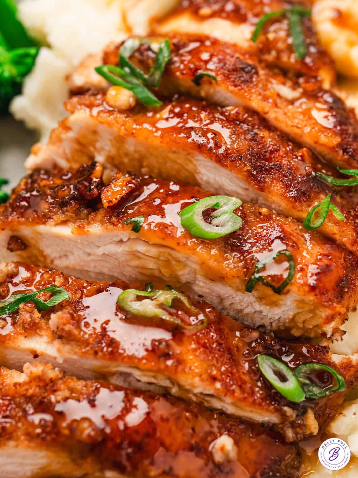 Bourbon Pecan Chicken l Belly Full