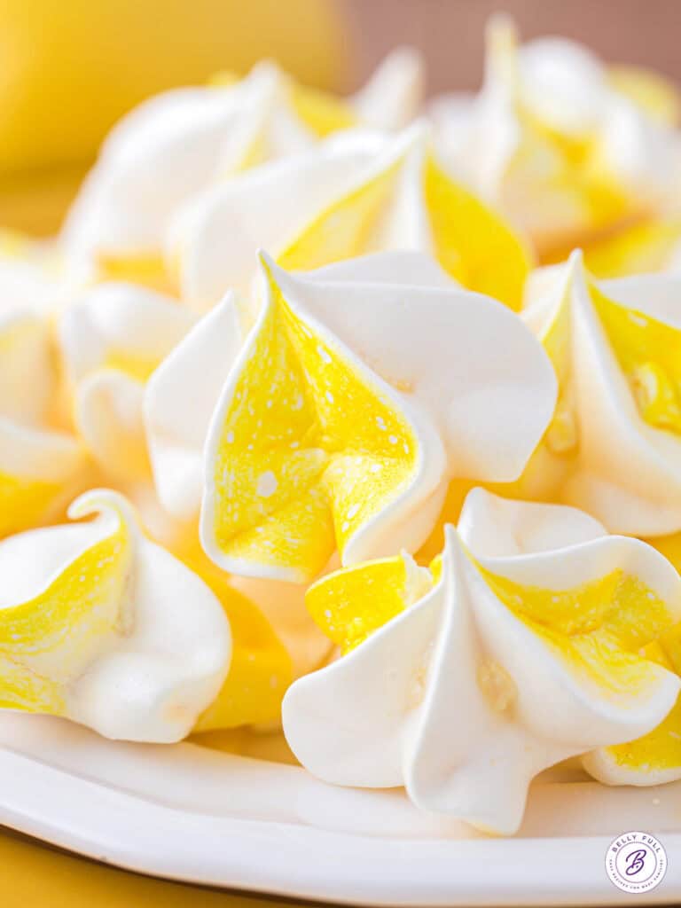 Lemon Meringue Cookies - Belly Full