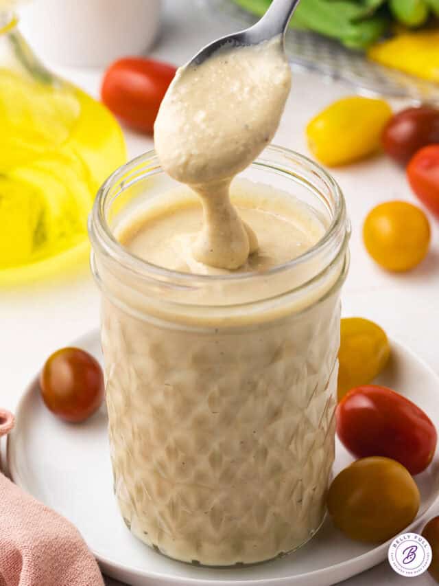 Tahini Dressing Recipe l Belly Full