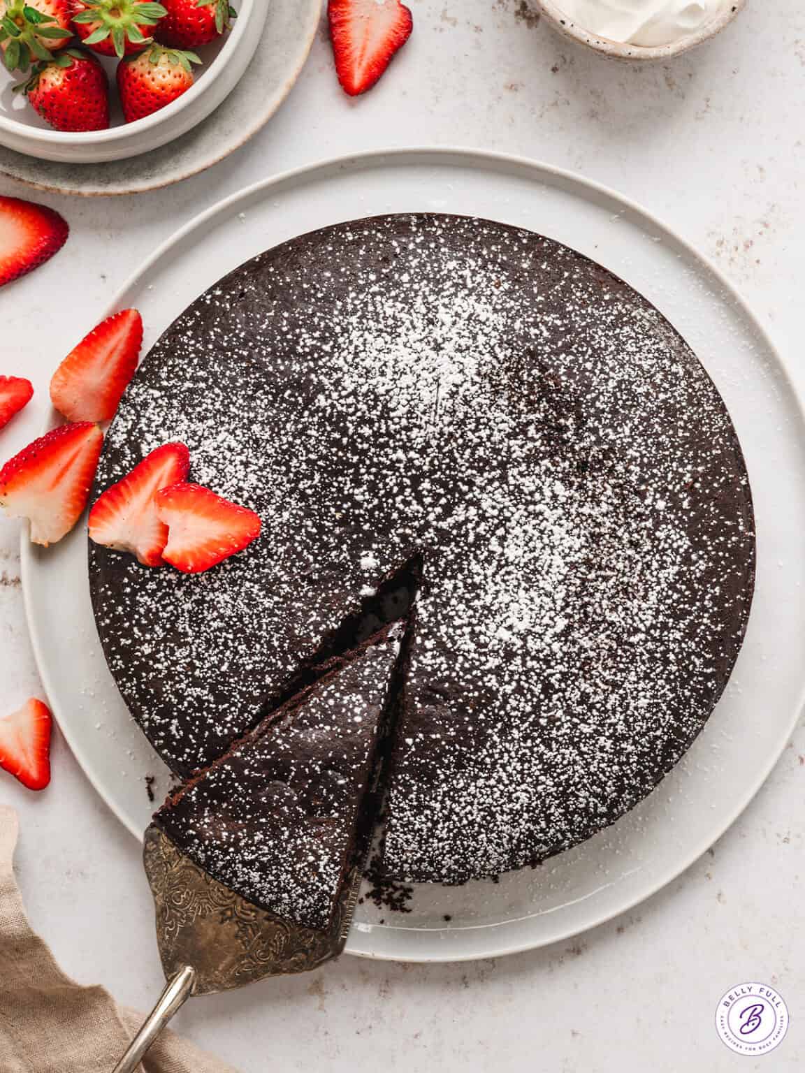 Vegan Chocolate Cake Recipe l Belly Full