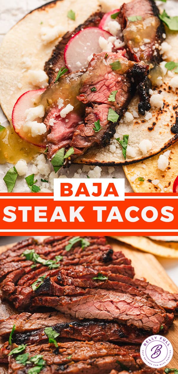 Baja Steak Street Tacos | Belly Full