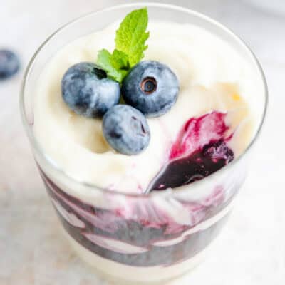 Blueberry Cheesecake Parfaits | Belly Full