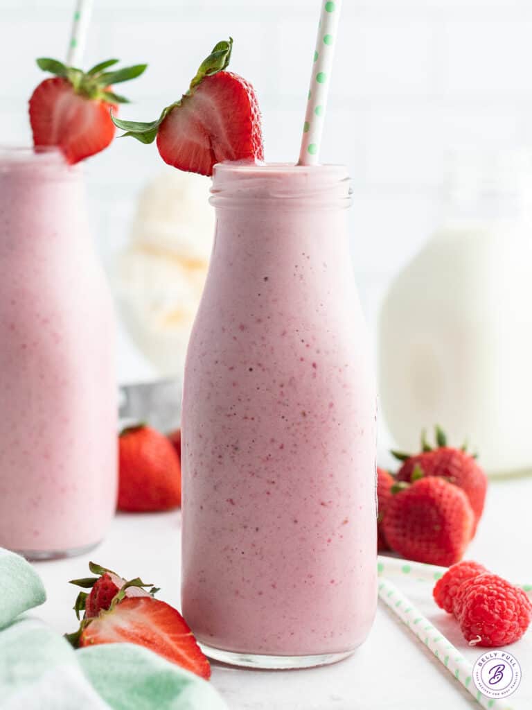 Strawberry Smoothie Recipe - Belly Full
