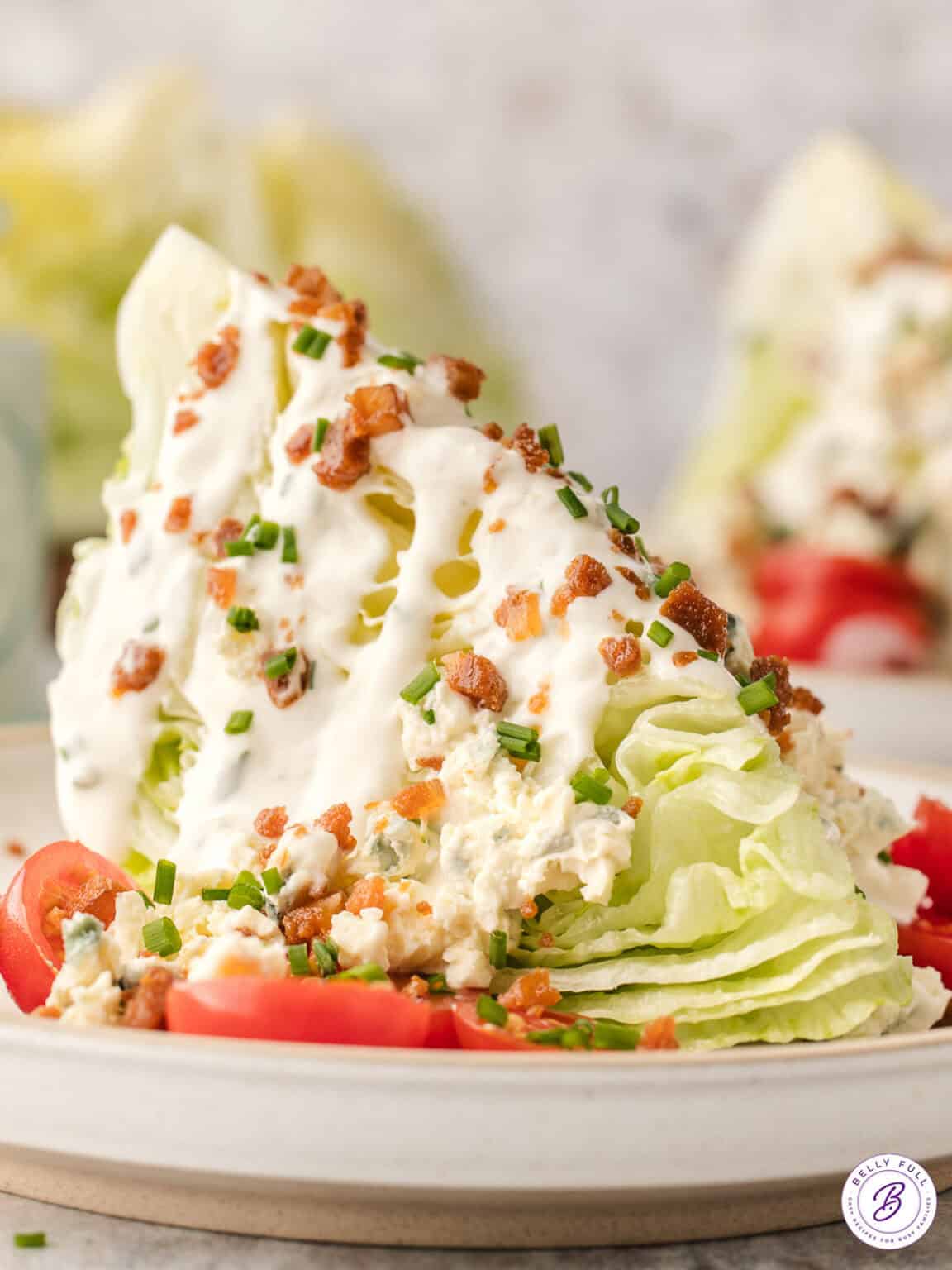 Classic Wedge Salad Recipe - Belly Full