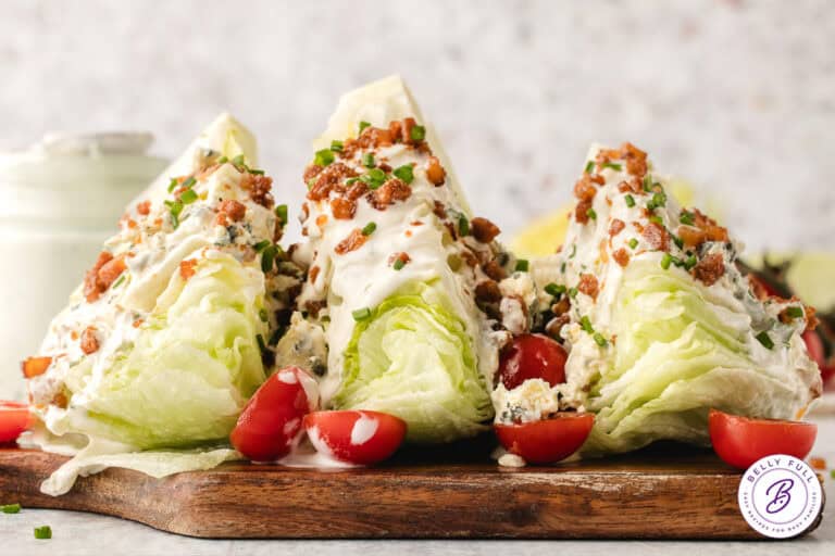 Classic Wedge Salad Recipe - Belly Full