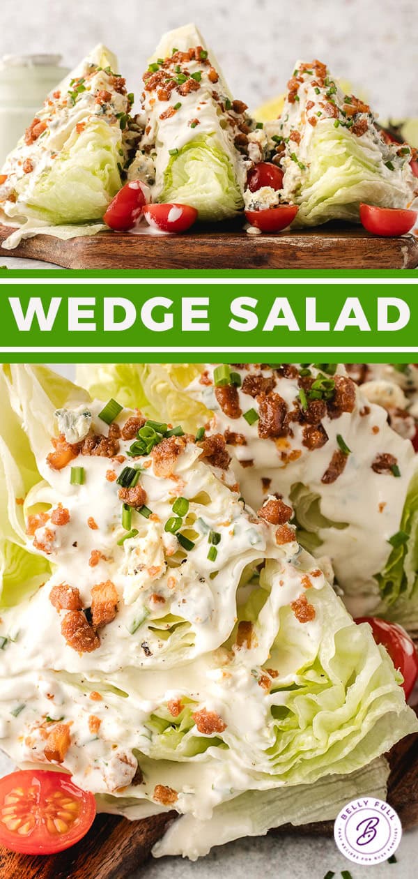 Classic Wedge Salad Recipe - Belly Full