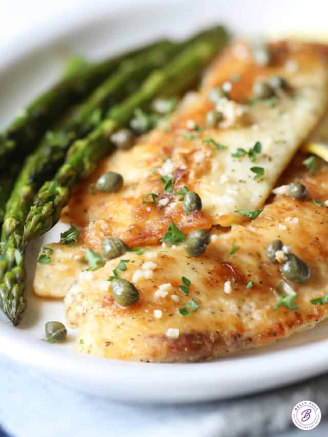 Easy Fish Piccata - Belly Full