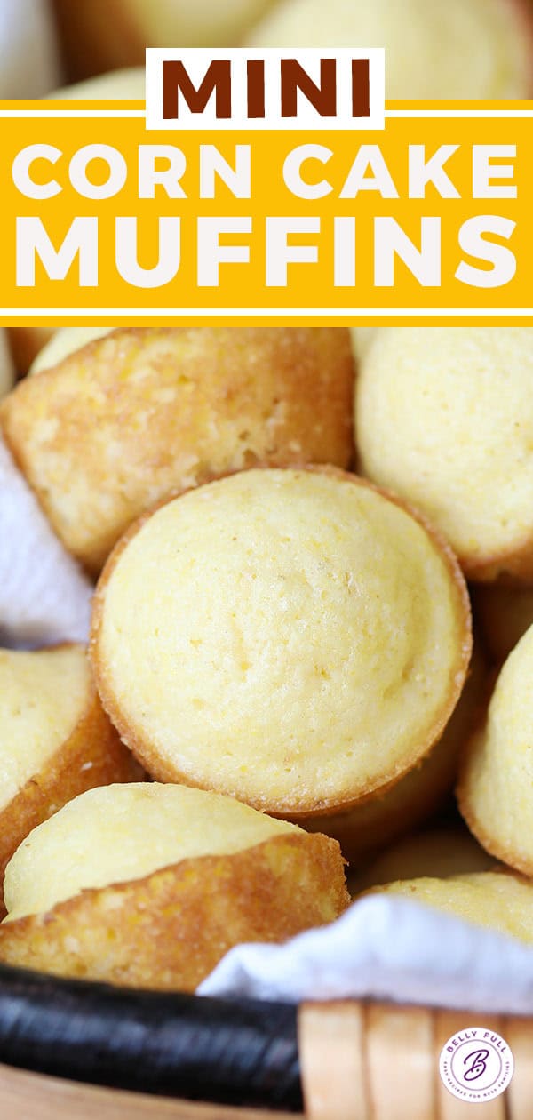 Mini Corn Cake Muffins - Belly Full