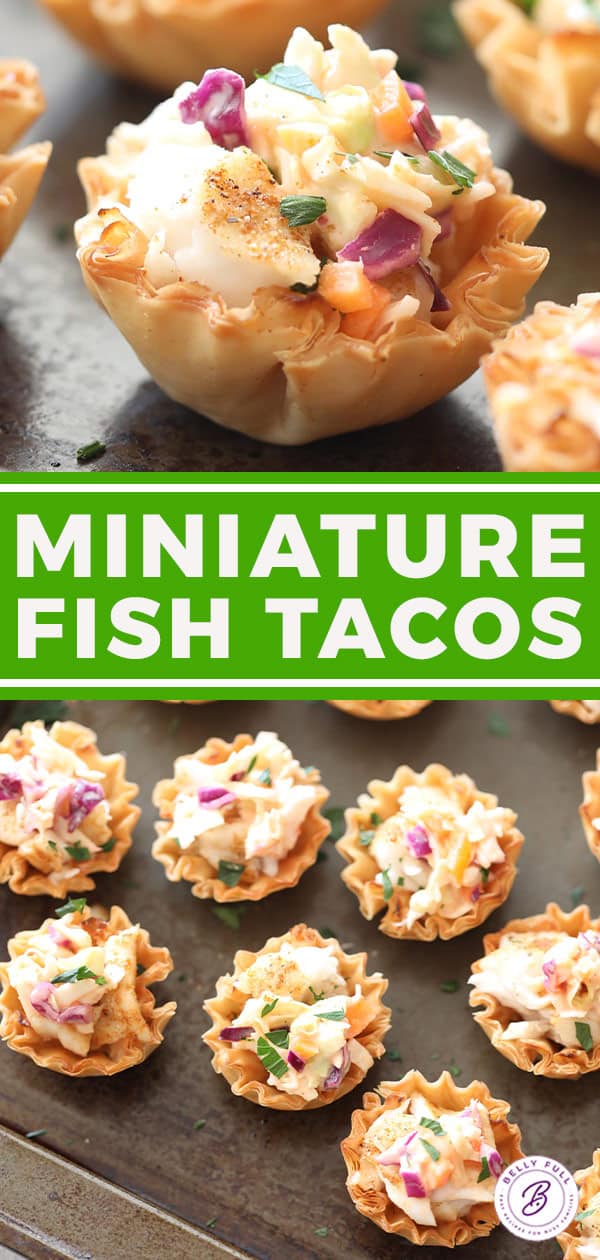 Mini Fish Tacos - Belly Full