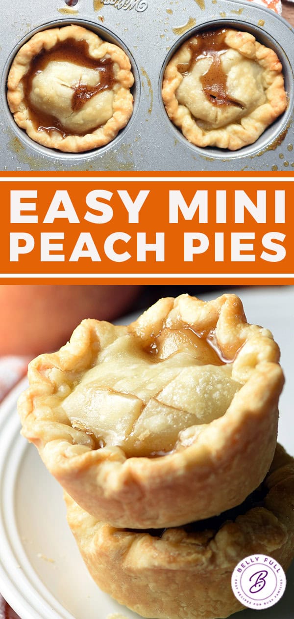 Mini Peach Pies - Belly Full