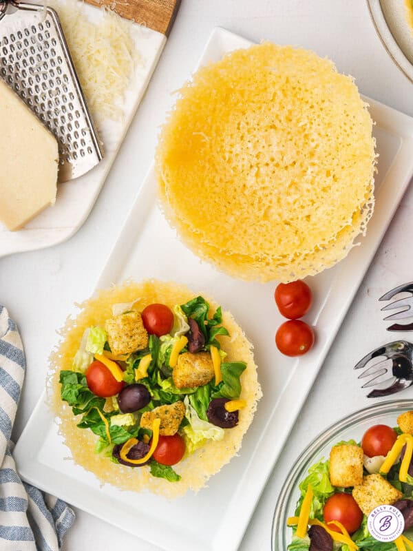 Edible Parmesan Cheese Bowl - Belly Full
