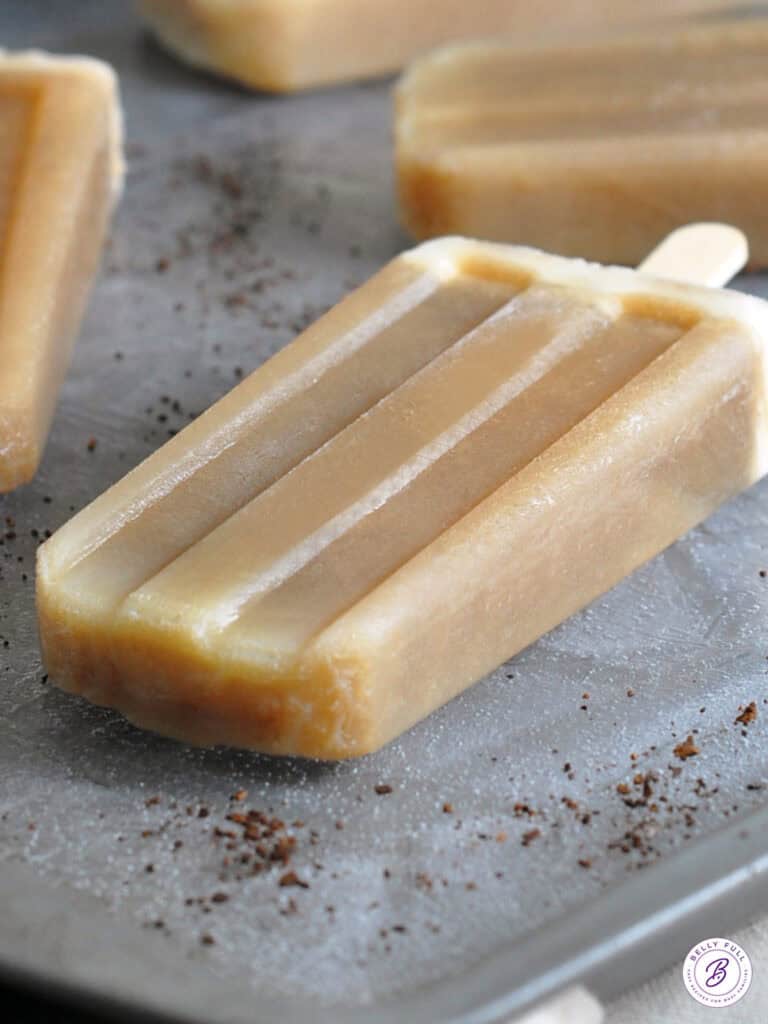 Root Beer Float Popsicles | Belly Full
