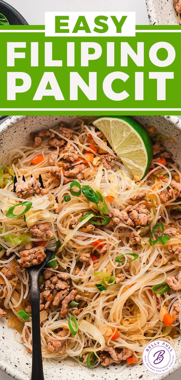 Filipino Pancit Recipe l Belly Full