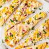 Mexican Street Corn Flatbread l Belly Full