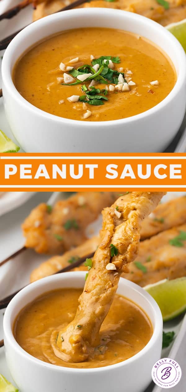 Peanut Sauce Recipe l Belly Full