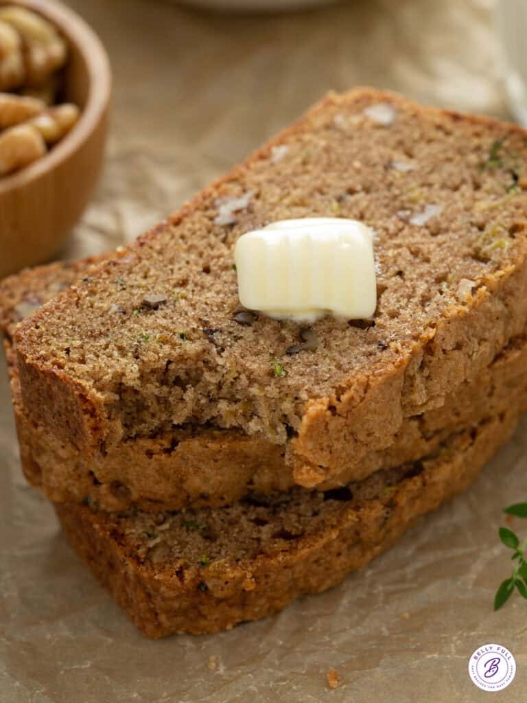 Date Nut Bread Recipe - Belly Full