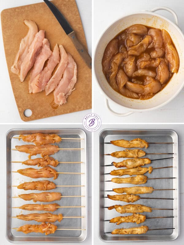 Chicken Satay Recipe l Belly Full