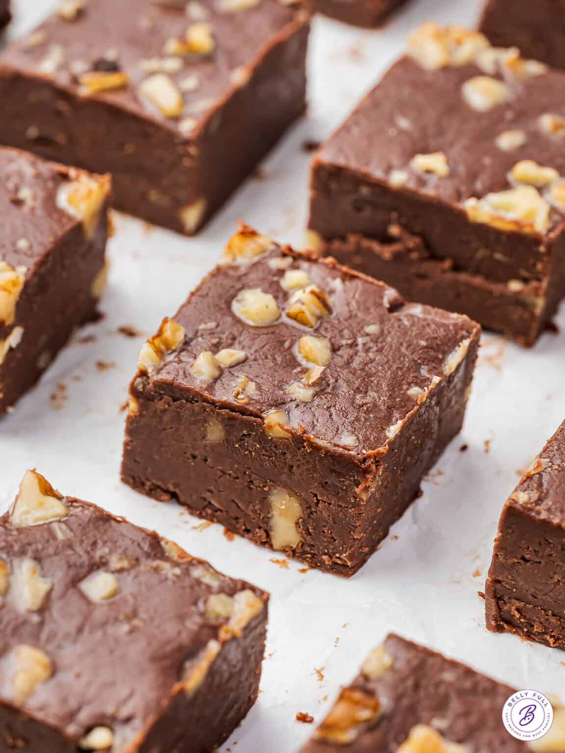 Easy Chocolate Fudge Recipe | Belly Full