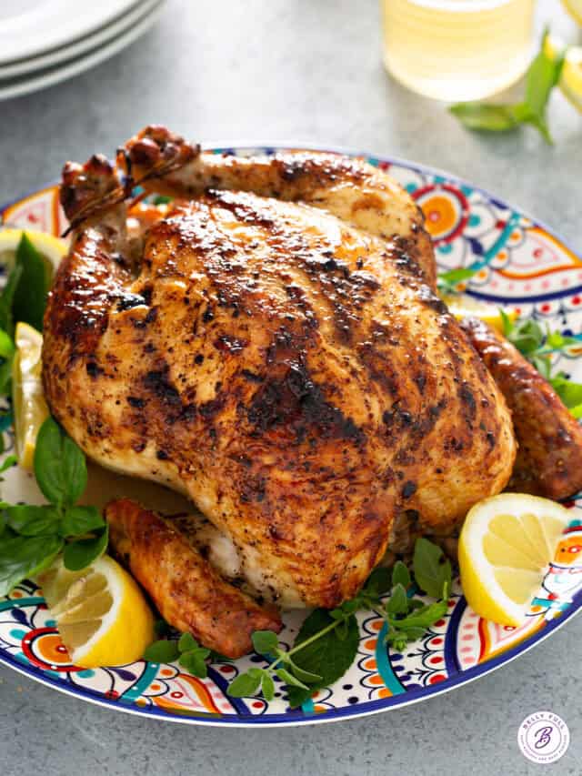 Oven Roasted Whole Chicken | Belly Full