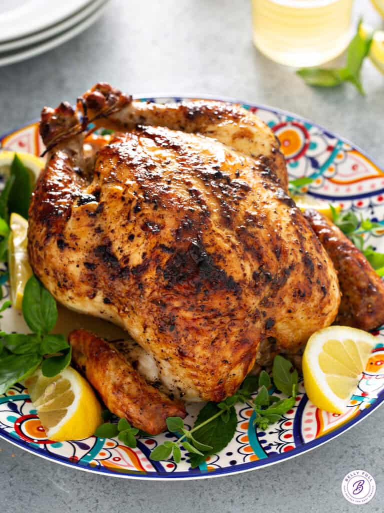 Oven Roasted Whole Chicken | Belly Full