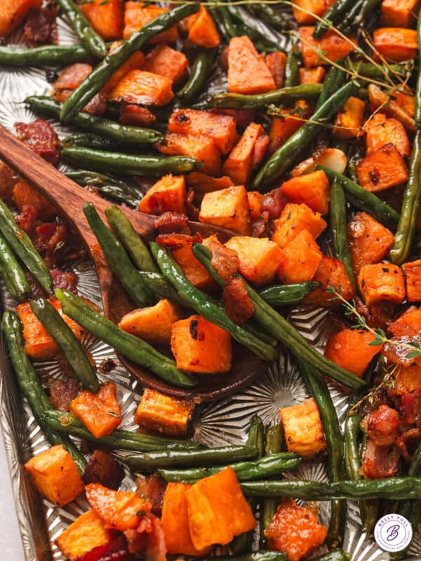 Sheet Pan Sweet Potato Supper l Belly Full