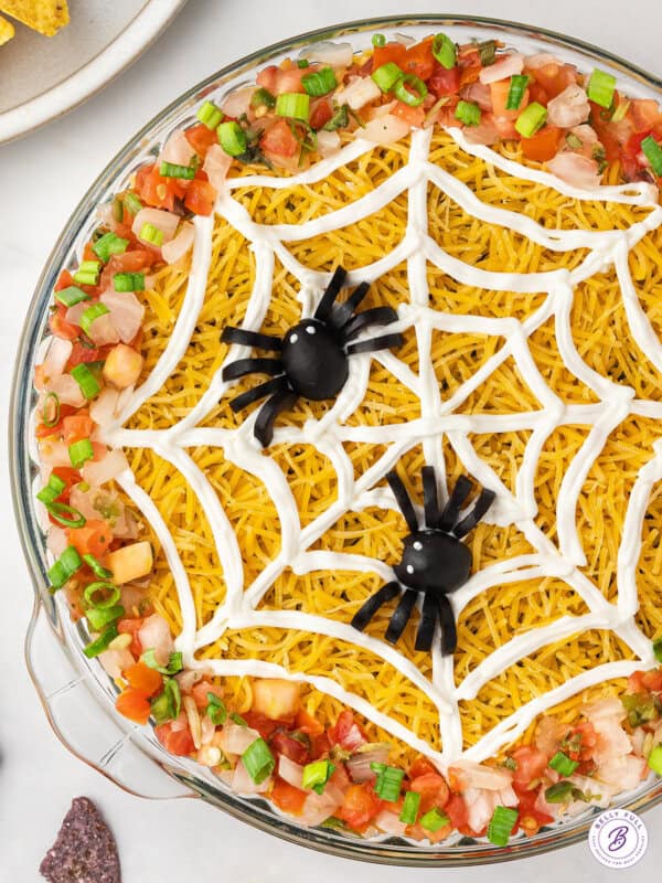Halloween Spiderweb Dip | Belly Full