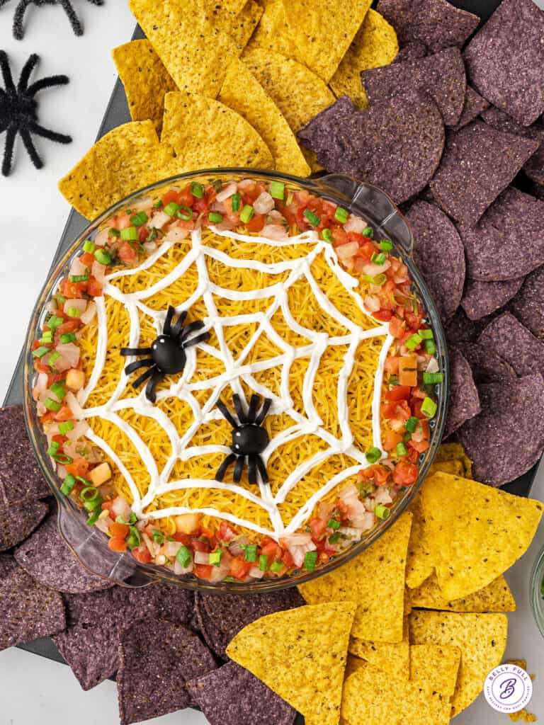 Halloween Spiderweb Dip | Belly Full